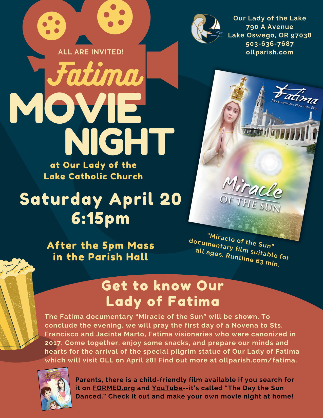 Fatima | Our Lady of the Lake Catholic Church